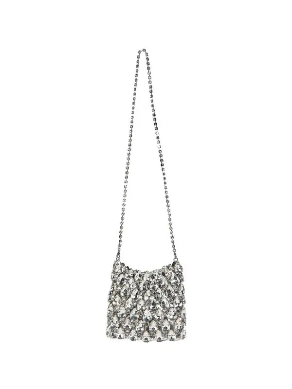 SELF-PORTRAIT Crystal Embellished Clutch