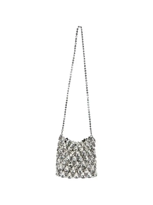 SELF-PORTRAIT Crystal Embellished Clutch