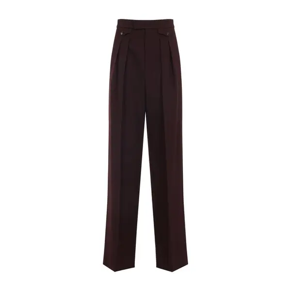 Chloé Wool Trousers - Multicolor