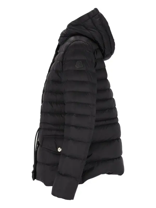 Moncler Short Down Jacket Raies - Black
