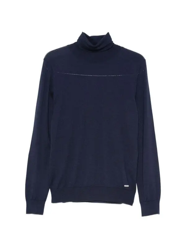 Brioni Cashmere And Silk Turtle-neck Sweater - Multicolor