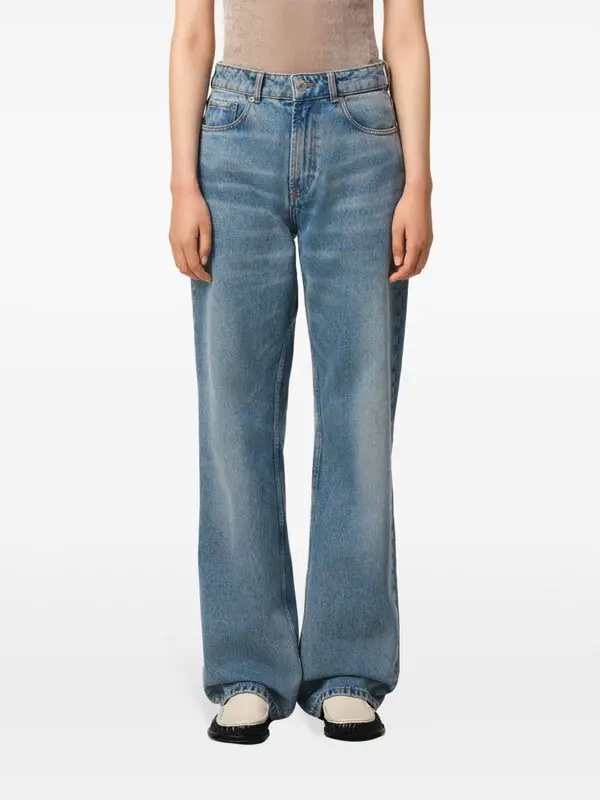 AMI Paris Large Fit Denim Jeans