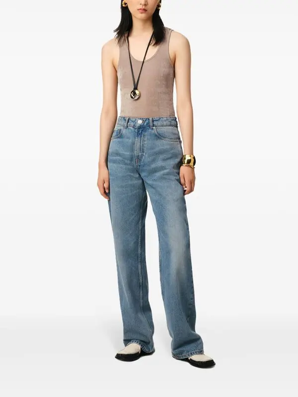 AMI Paris Large Fit Denim Jeans