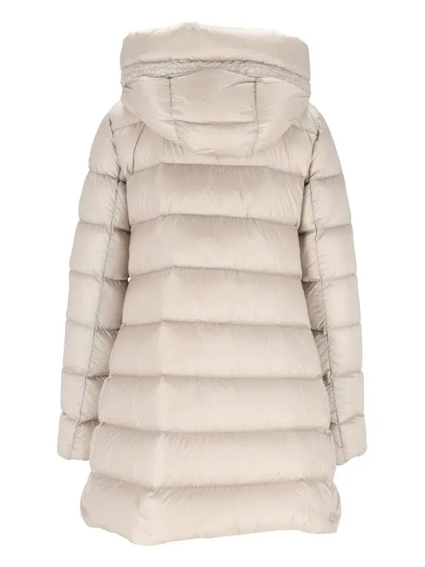 Moncler Suyen Longue Saison Down Jacket - White