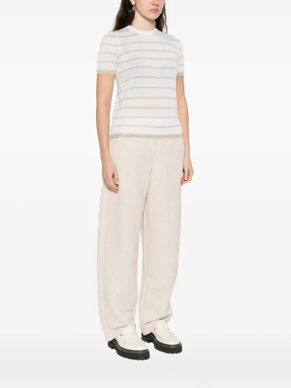 Max Mara Striped T-shirt - Multicolor