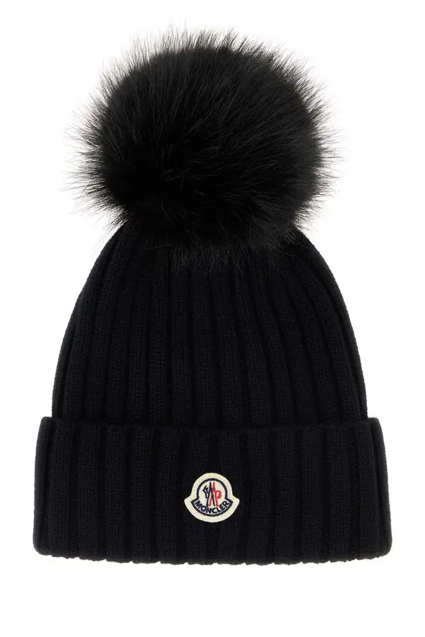 Moncler Wool Beanie Hat