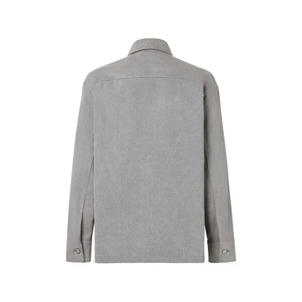 Fendi Grey Jackets Shirt Jackets