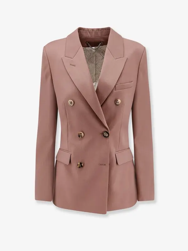 GOLDEN GOOSE Diva Light Dry Wool Blazer - Multicolor