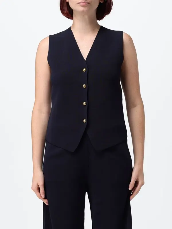 Max Mara Fuggito Single-breasted Slim Fit Tailored Vest