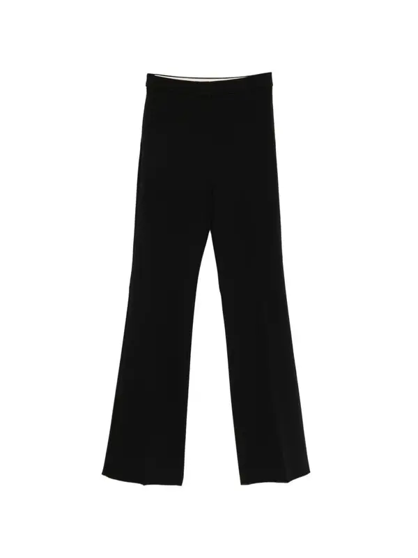 Max Mara Flared Leg Trousers - Multicolor