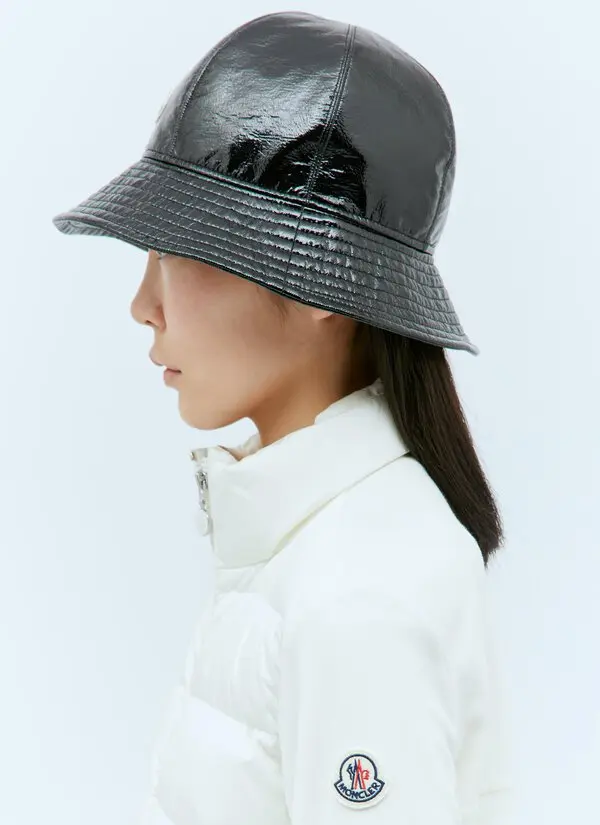 Moncler Logo Patch Bucket Hat