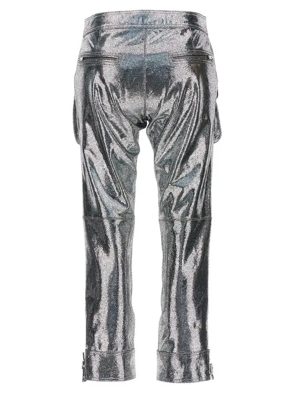 Isabel Marant Étoile Crackle Leather Trousers