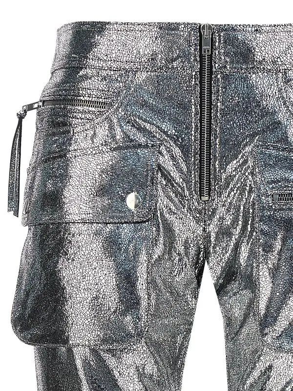 Isabel Marant Étoile Crackle Leather Trousers