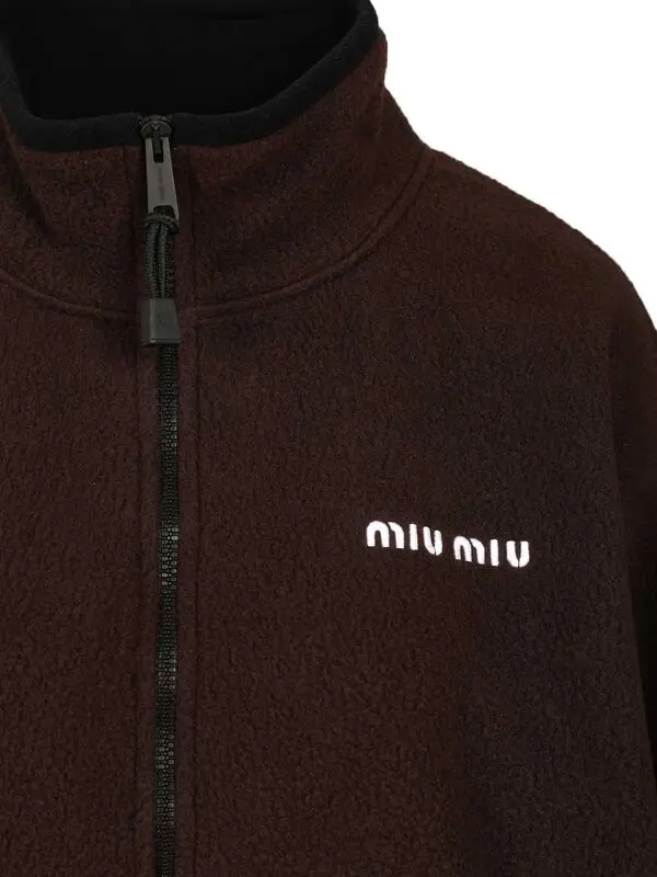Miu Miu Zip Up Pile