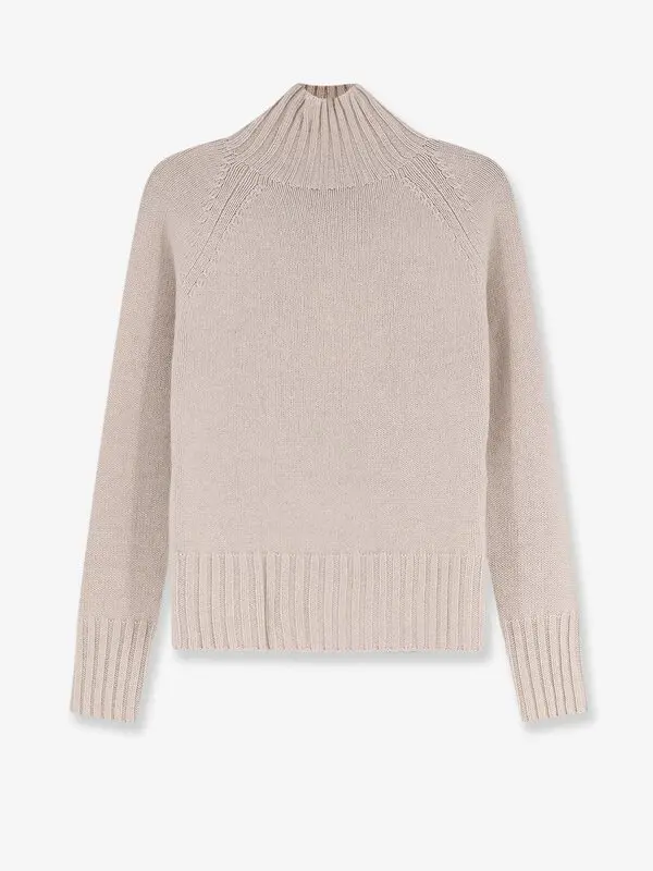 Max Mara Wool And Cashmere Turtleneck Sweater - Multicolor