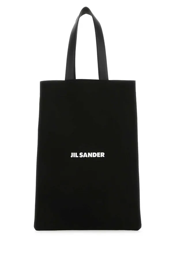 JIL SANDER Canvas Shopping Bag