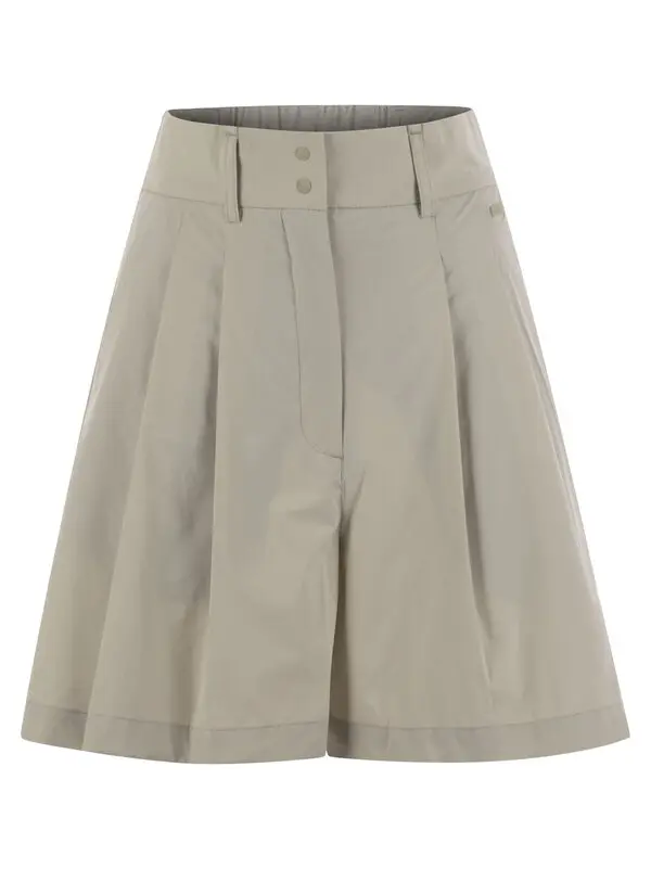 Herno Stretch Nylon Shorts - White