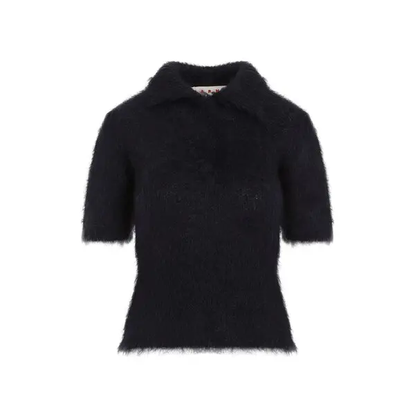 Marni Mohair Polo - Blue