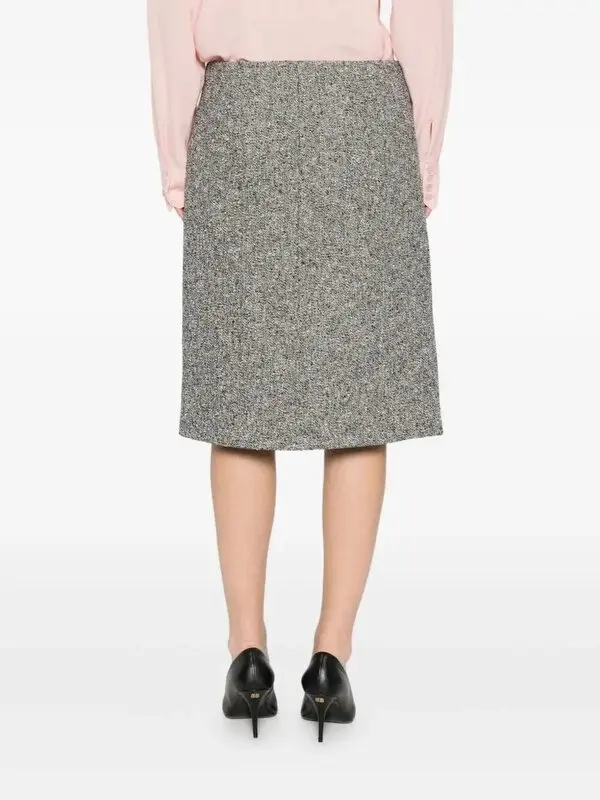 Gucci Double Wool Skirt