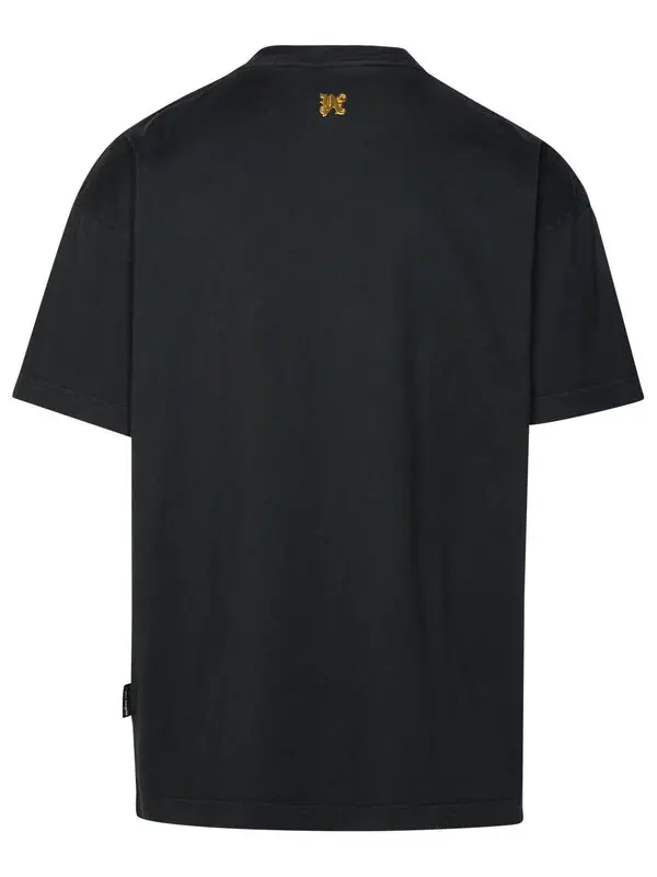 Palm Angels Burning Monogram' Cotton T-shirt