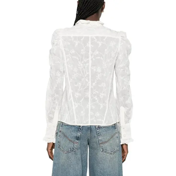 Isabel Marant Étoile Floral Embroidered Blouse