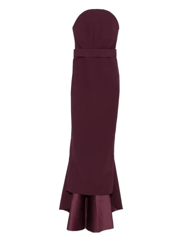 Solace London Citra Long Dress - Multicolor