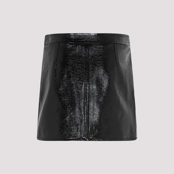 COURREGES Courrèges Vinyl Mini Skirt
