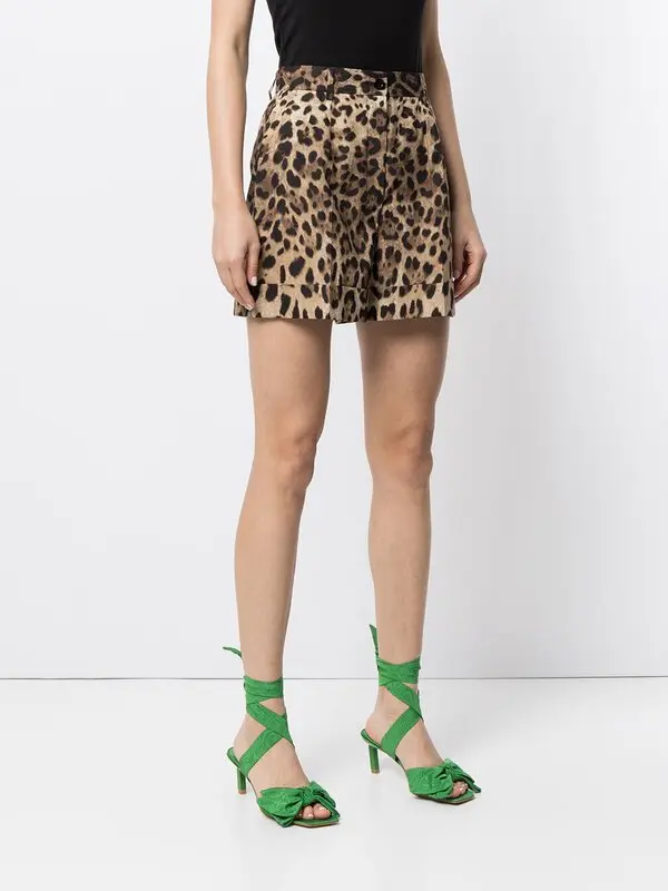 Dolce & Gabbana Printed Cotton Shorts