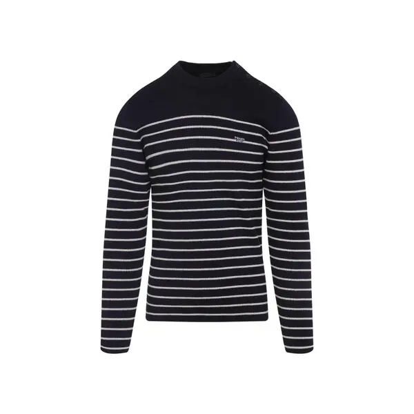 Prada Crew Neck Sweater - Blue