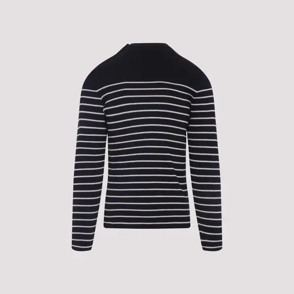 Prada Virgin Wool Striped Sweater
