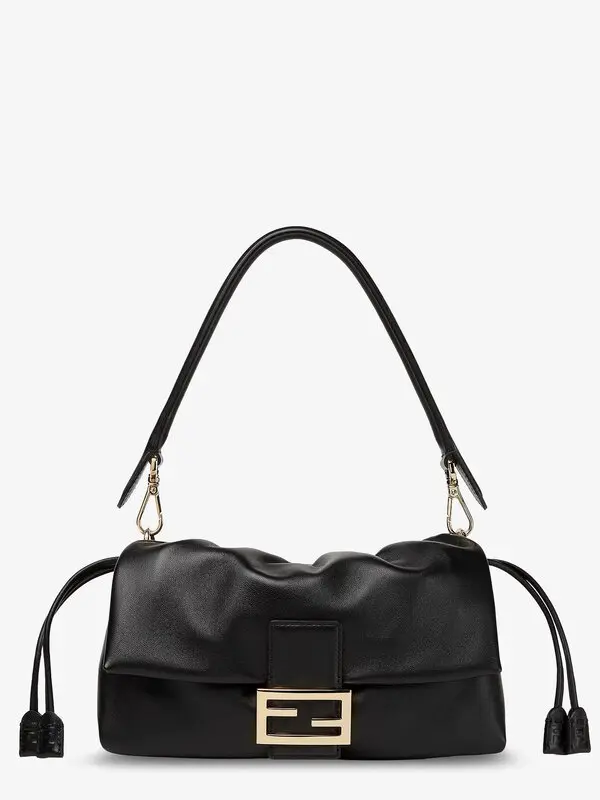 Fendi Baguette Soft Medium Leather Shoulder Bag - Multicolor