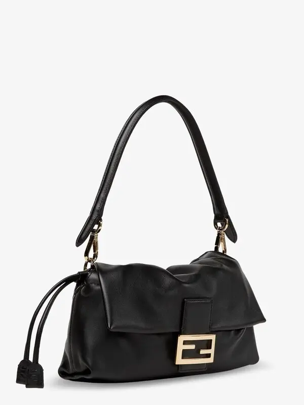 Fendi Baguette Soft Medium Leather Shoulder Bag - Multicolor