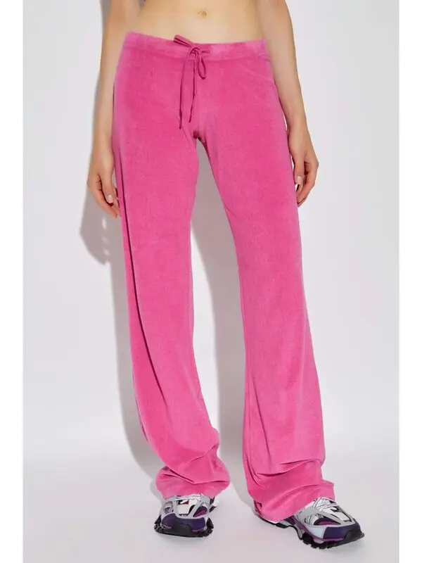 Balenciaga Velvet Trousers - Multicolor
