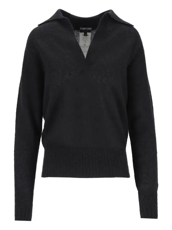 TOM FORD Cashmere And Silk Sweater - Black