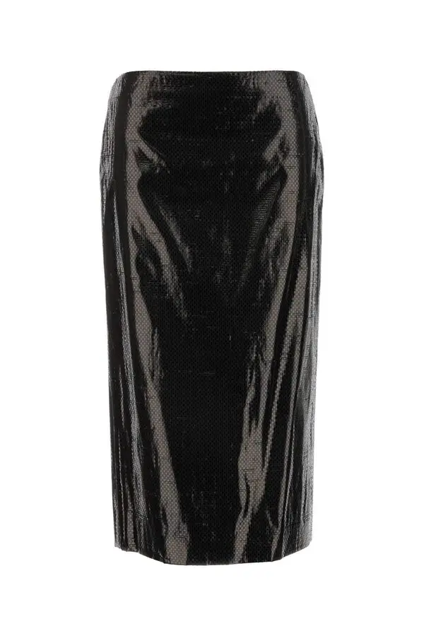 Alexander McQueen Canvas Skirt