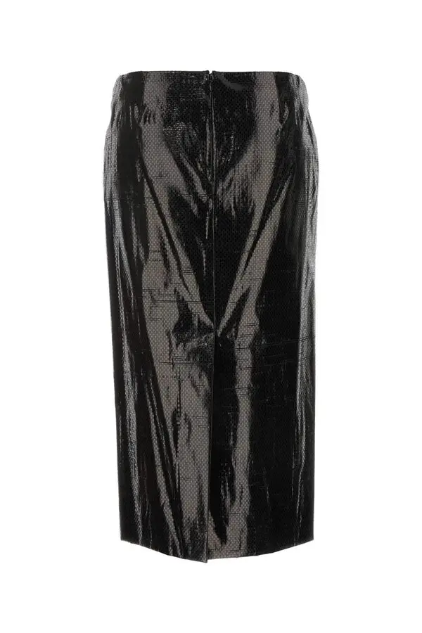 Alexander McQueen Canvas Skirt