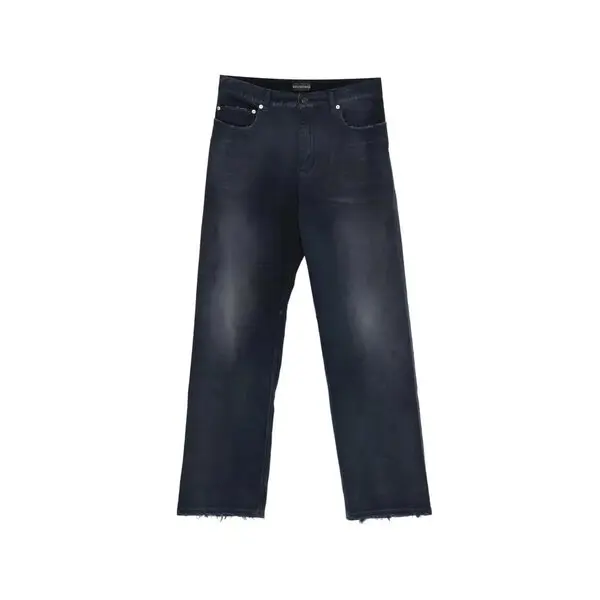 Balenciaga Denim Regular & Straight-leg Jeans - Blue