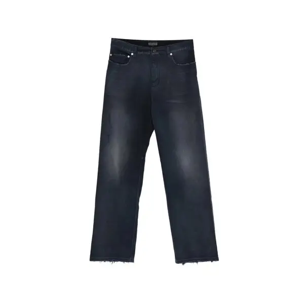 Balenciaga Denim Regular & Straight-leg Jeans - Blue