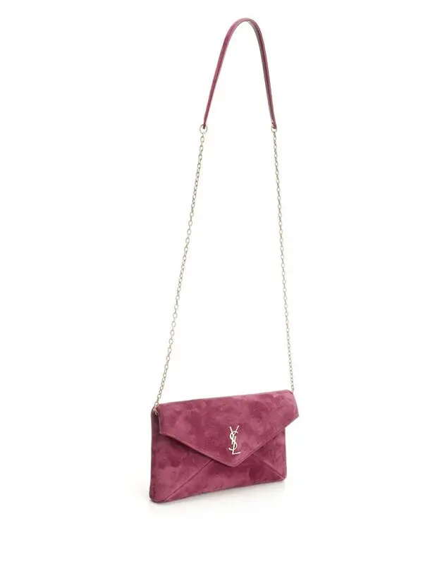 Saint Laurent Small Cassandre Chain Clutch