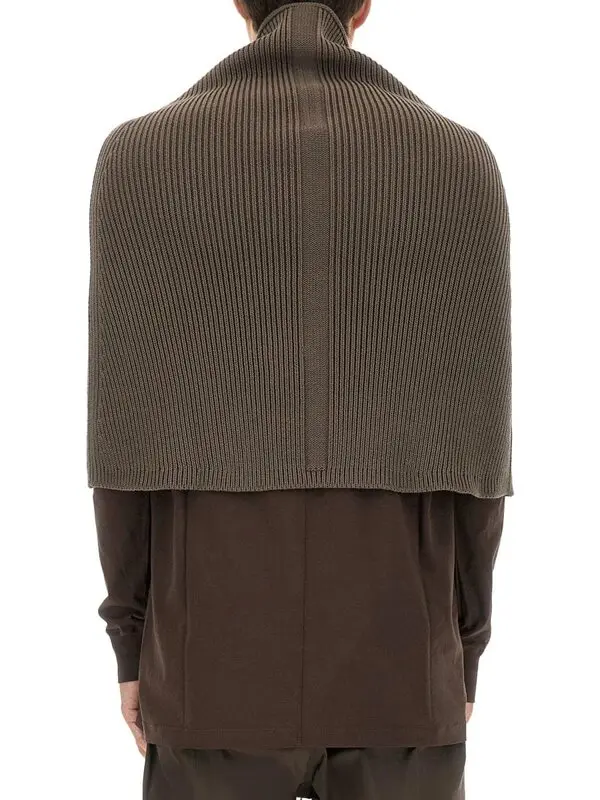 Rick Owens Knitted Cape - Multicolor