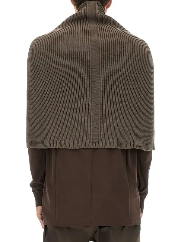 Rick Owens Knitted Cape - Multicolor