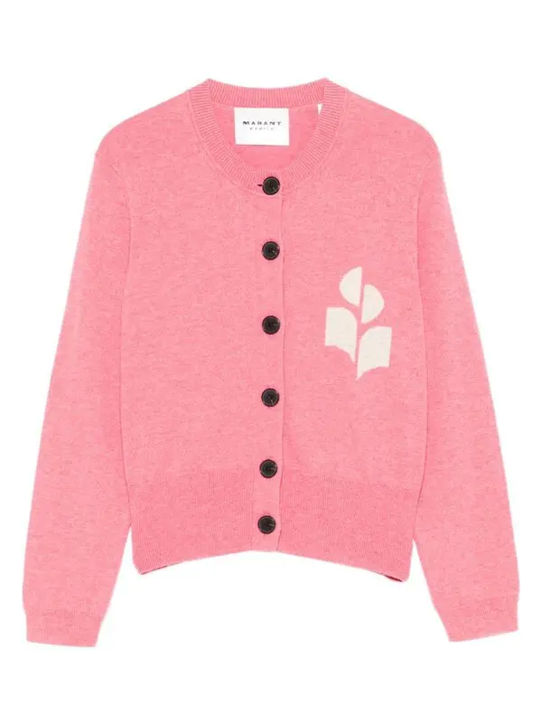 Isabel Marant Étoile Marant Newton Cotton And Wool Cardigan - Multicolor