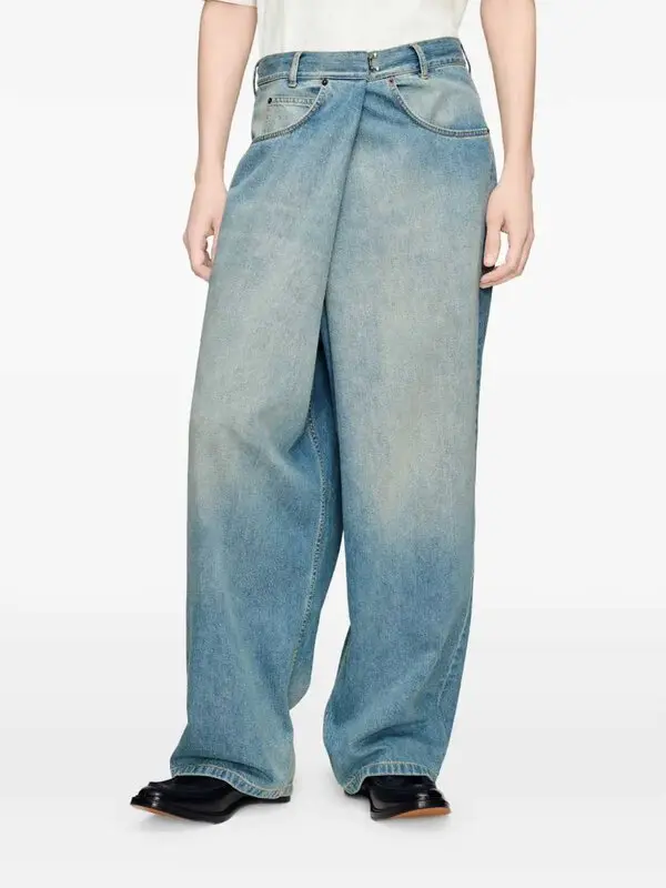 MAISON MARGIELA Faded Wrap-style Jeans