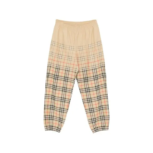 Burberry Neutrals Trousers Track Pants