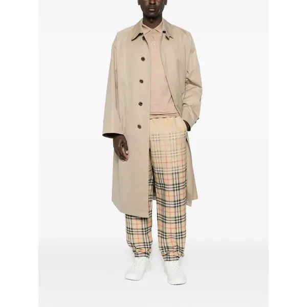 Burberry Neutrals Trousers Track Pants