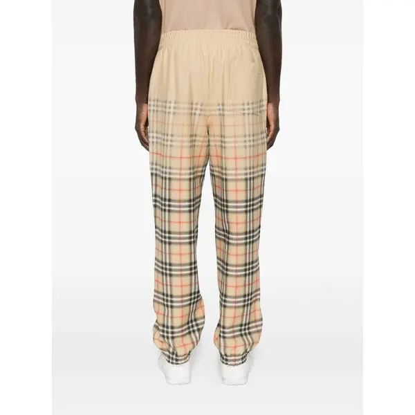Burberry Neutrals Trousers Track Pants