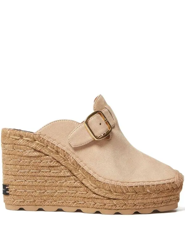 Stella McCartney Gaia Suede Clogs - Multicolor