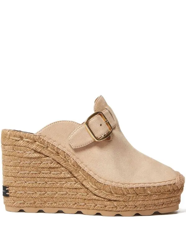 Stella McCartney Gaia Suede Clogs - Multicolor