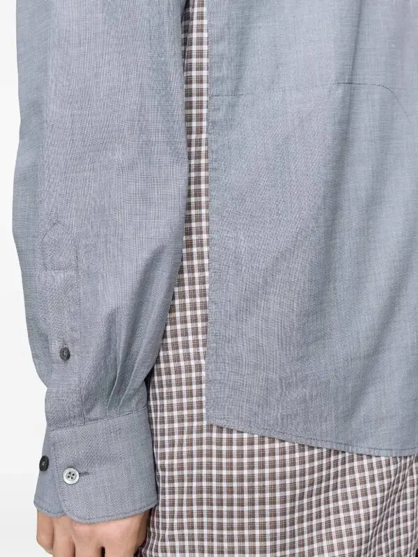 MAISON MARGIELA Double-layered Checked Shirt