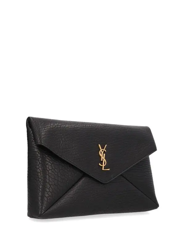 Saint Laurent Large Envelope Pouch - Black
